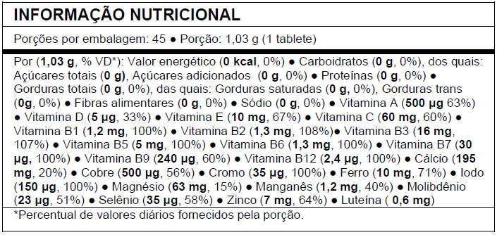 Multivitamínico Nutrilite™ Daily Plus 45 Comprimidos